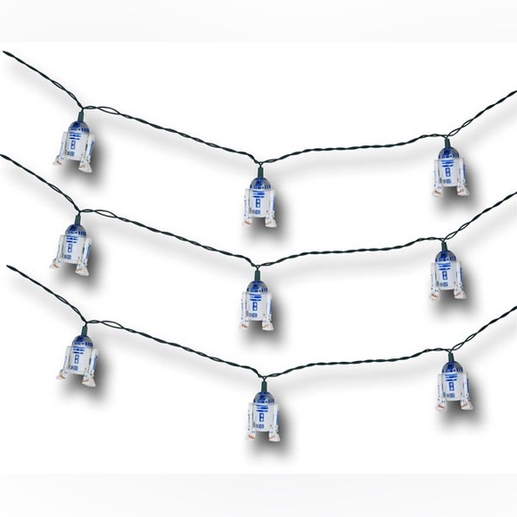Lucas Film | Holiday | 208 Lucas Film Star Wars R2d2 String Light Set ...